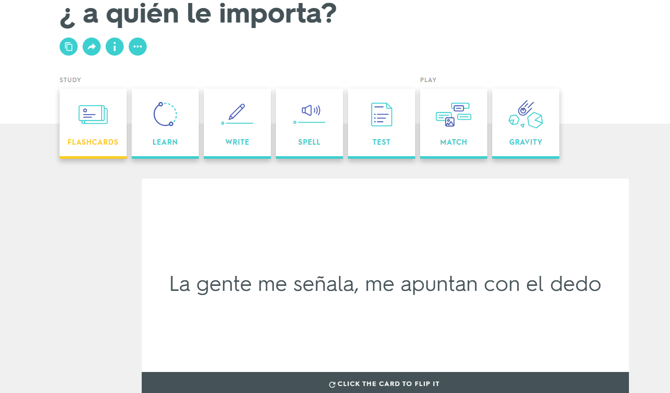Actividad 2: ¿A quién le importa? – The A to Z of Spanish Culture